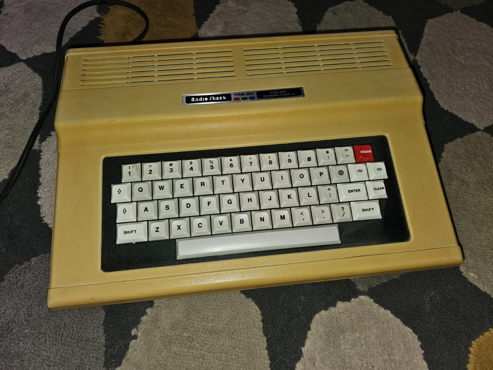 Vintage Radio Shack Tandy TRS-80 64K Color Computer 2 Video Vintage Radio Shack Tandy TRS-80 64K Color Computer 2 Video