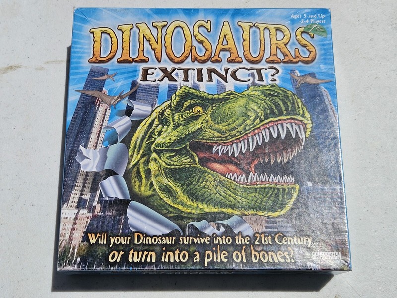 Dinosaurs Extinct? (2006) Board Game – Board Game Guys