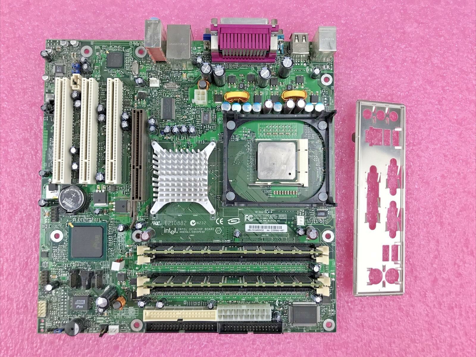 Купить Материнская карта с процессором Pentium 4 Intel D865GLC ...