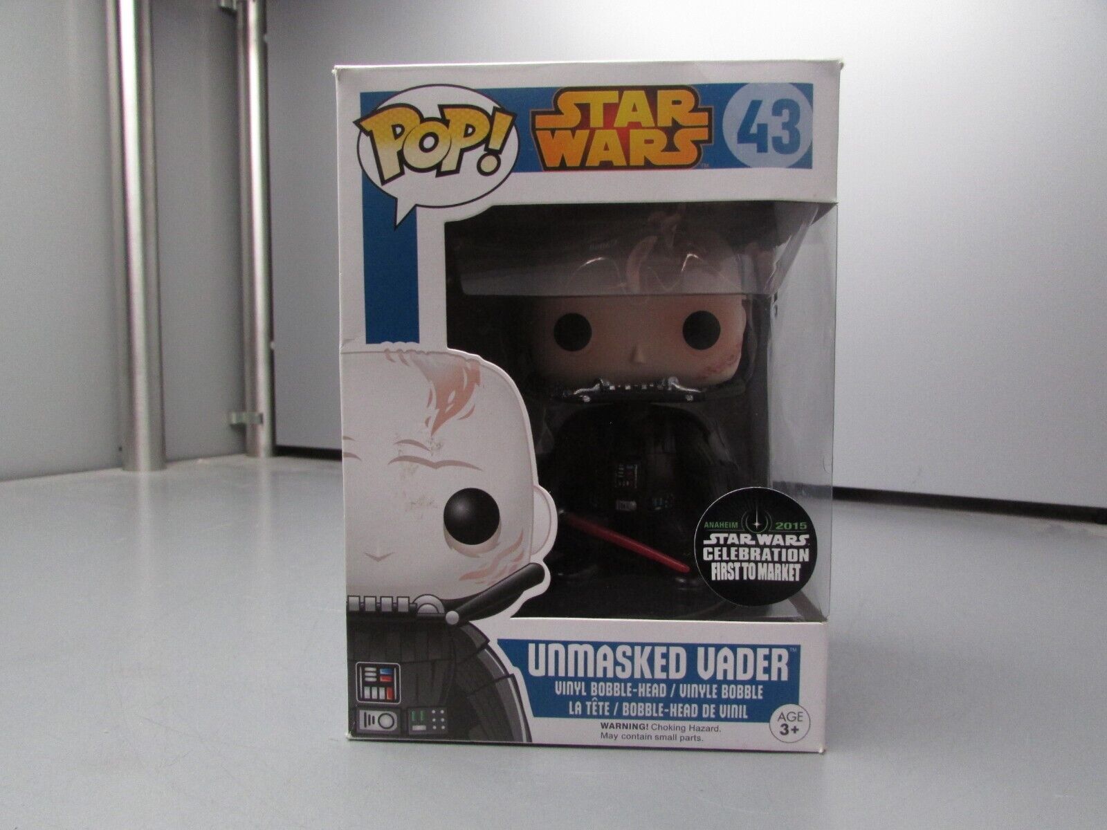 Funko Pop Star Wars Unmasked Vader 1st to Market Major Damage 43 eBay