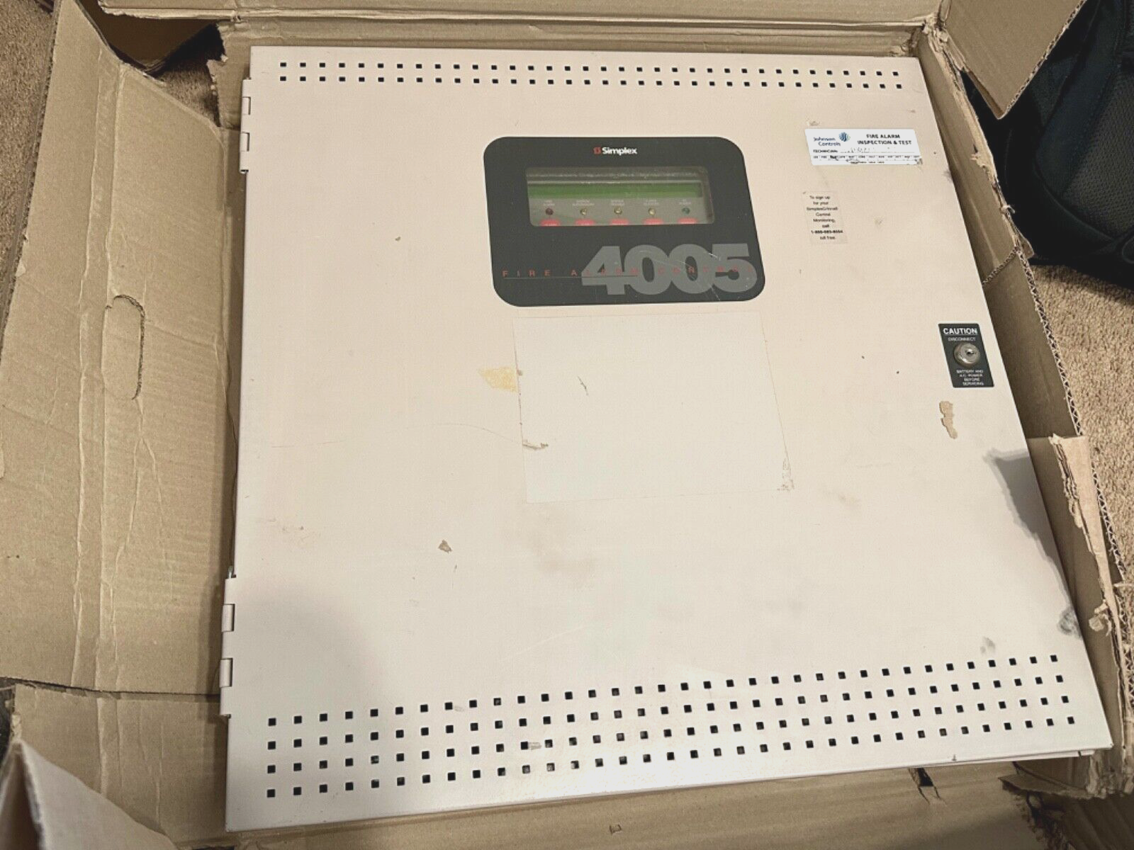 Simplex 4005-9101 Fire Alarm Control Panel