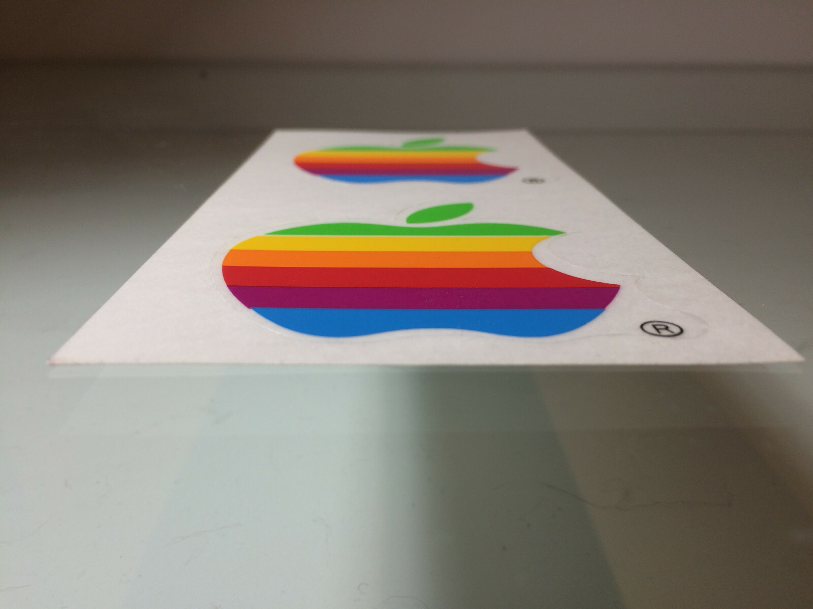 Купить Наклейки на корпус Vintage Apple Logo Sticker Decals в интернет ...