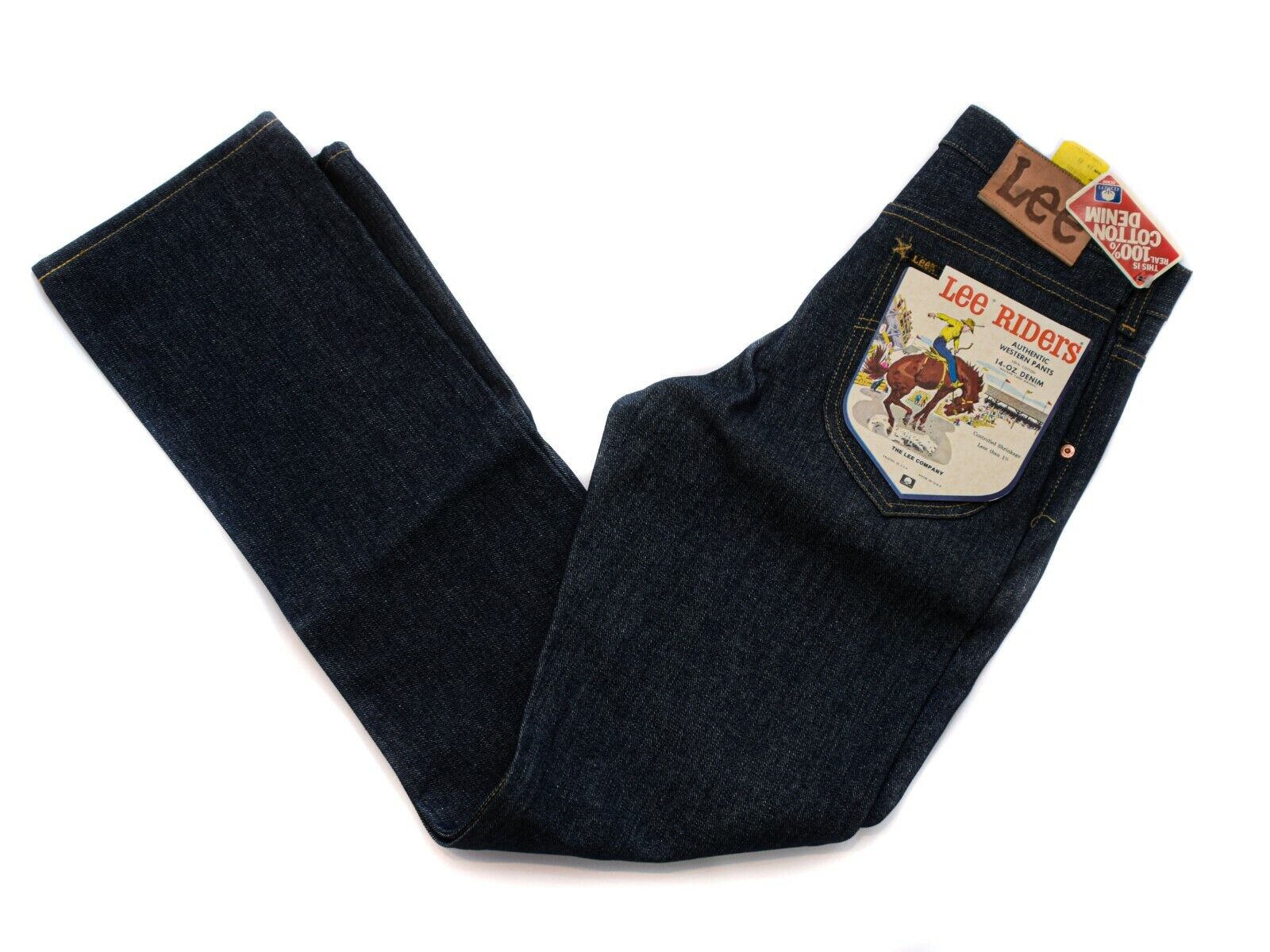 NEW 70s Vintage LEE Riders 200-0041 Denim Jeans MADE IN USA NEW 70s Vintage LEE Riders 200-0041 Denim Jeans MADE IN USA