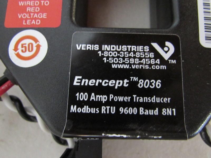 Купить Солнечная энергия Veris Enercept Energy Meter H8036 100A Power ...