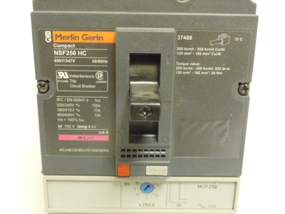 Circuit Breaker for Automation - Merlin Gerin Compact