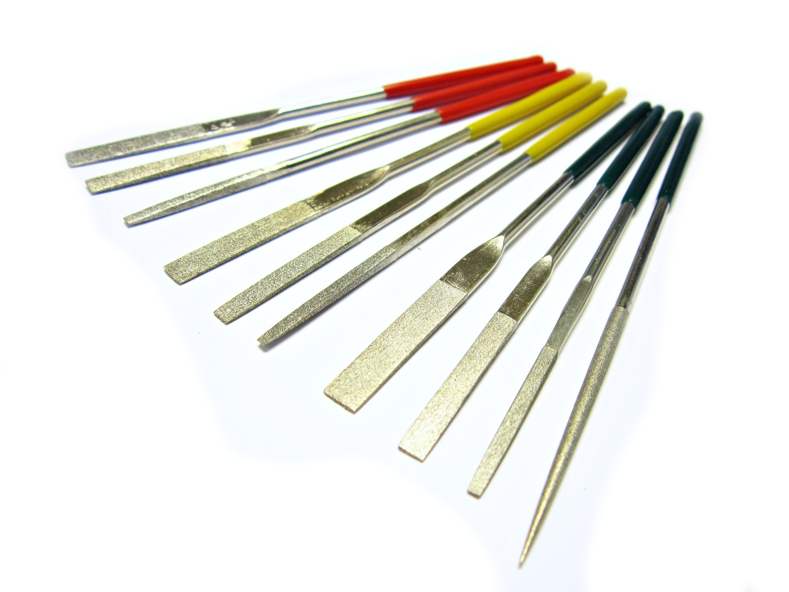 DIAMOND NEEDLE FILE SET- Tapered for tight spaces, Ideal for Jewellery ...