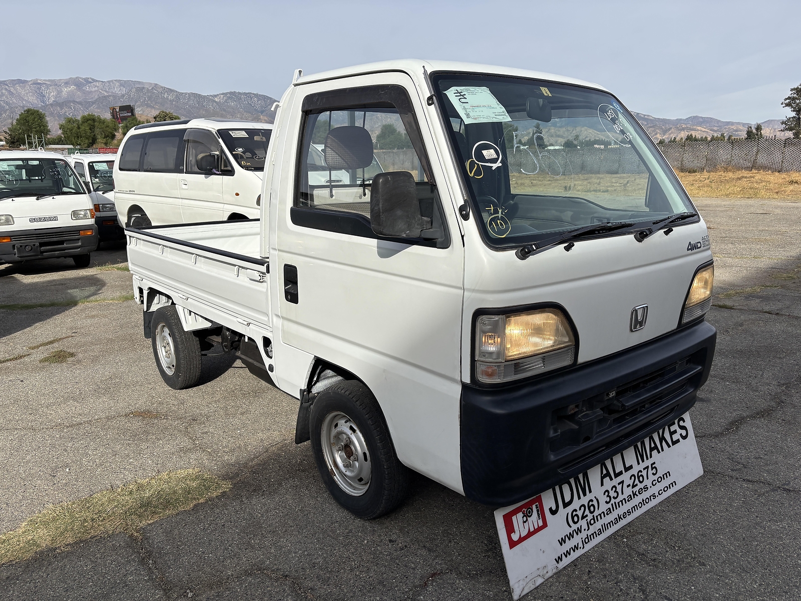 1998 Honda Acty Sdx Full Time 4wd 5mt 660cc 41000 Mi - Used Honda Acty for sale in Banning ...