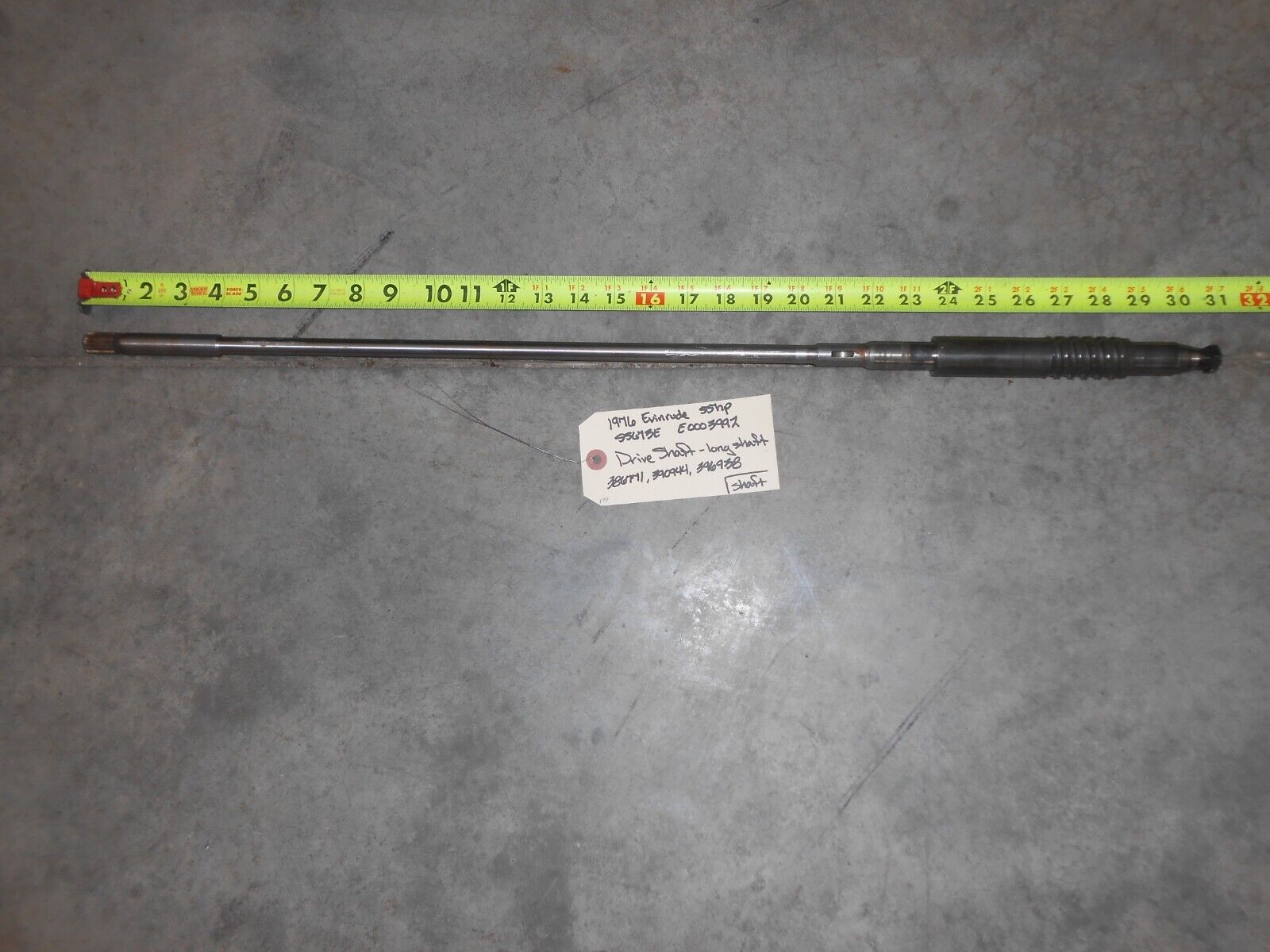 386771 390944 396938 OMC Johnson Evinrude 1976 55hp drive 386771 390944 396938 OMC Johnson Evinrude 1976 55hp drive
