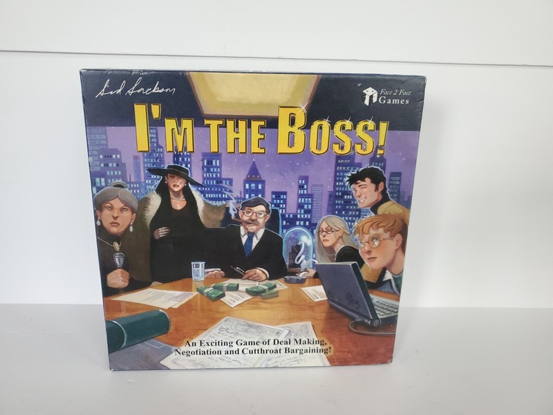 I’m the Boss! (1994) – Board Game Guys