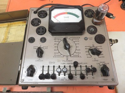 Tube Testers - Triplett Tube Tester