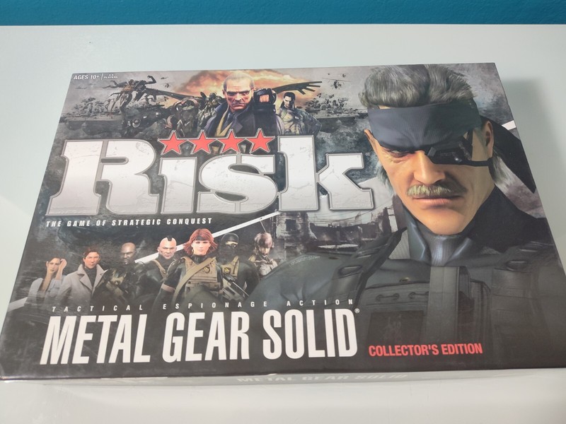 Risk: Metal Gear Solid (2011) Board Game – Board Game Guys