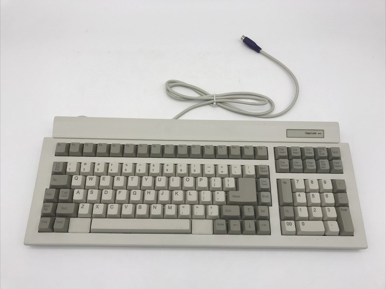 ASCII Keyboard Vintage Wired PS/2 ASCII Terminal Keyboard