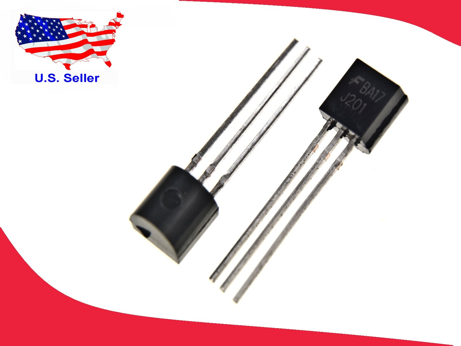 " J201 (10 pcs) JFET N-Channel 50 mA 40V TO-92 Transistor - Free & Fast shippingのeBay公認海外通販｜セカイモン