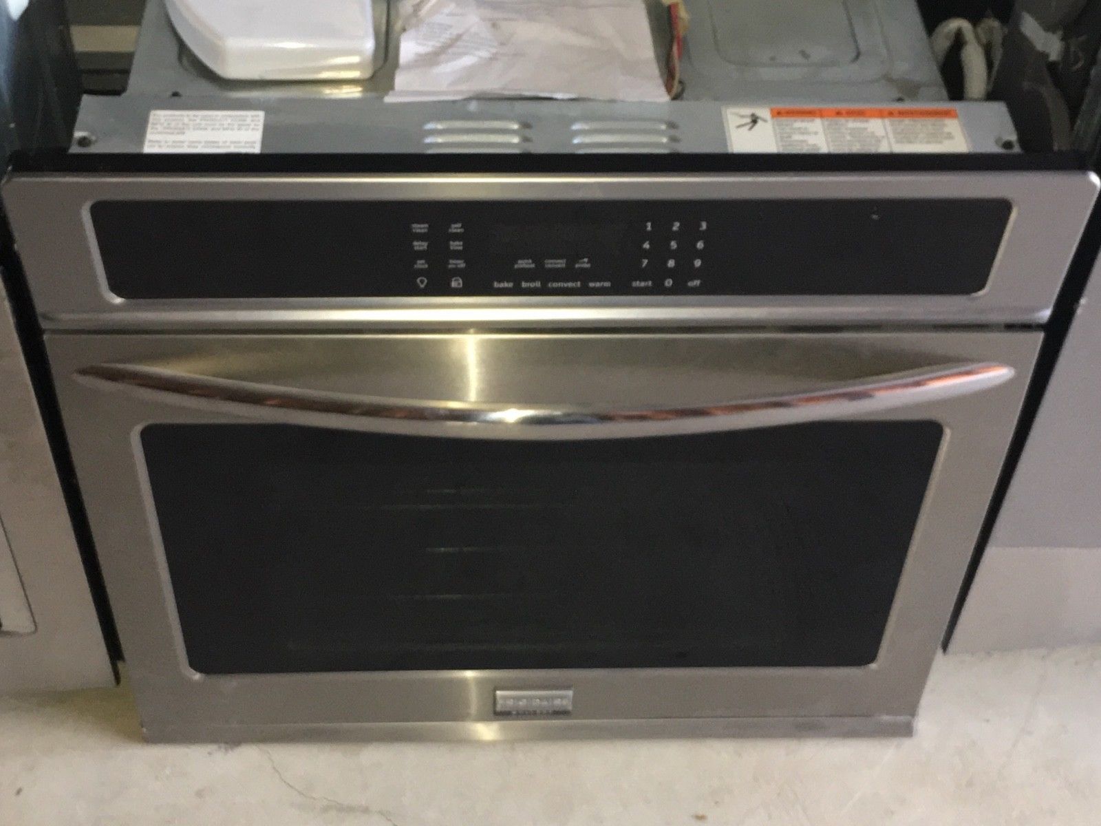 Frigidaire FGEW3065PF 30" Electric Self Clean Wall Oven for sale online ...