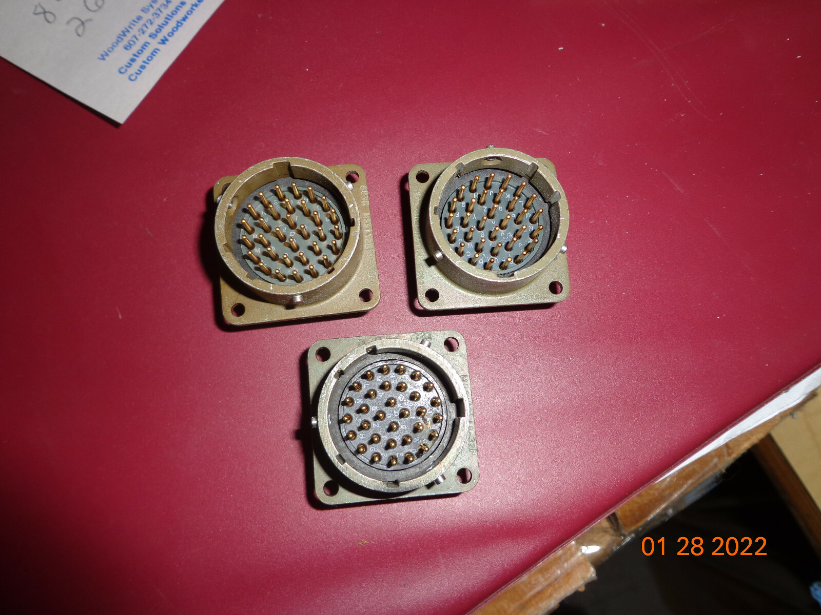 1 Bendix MS3112E18-32P Mil Spec Circular Connector Plug 32 pOS Gold ITT CANNONのeBay公認海外通販｜セカイモン