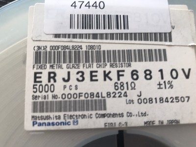 Resistors & Resistive Products - Resistor Reels