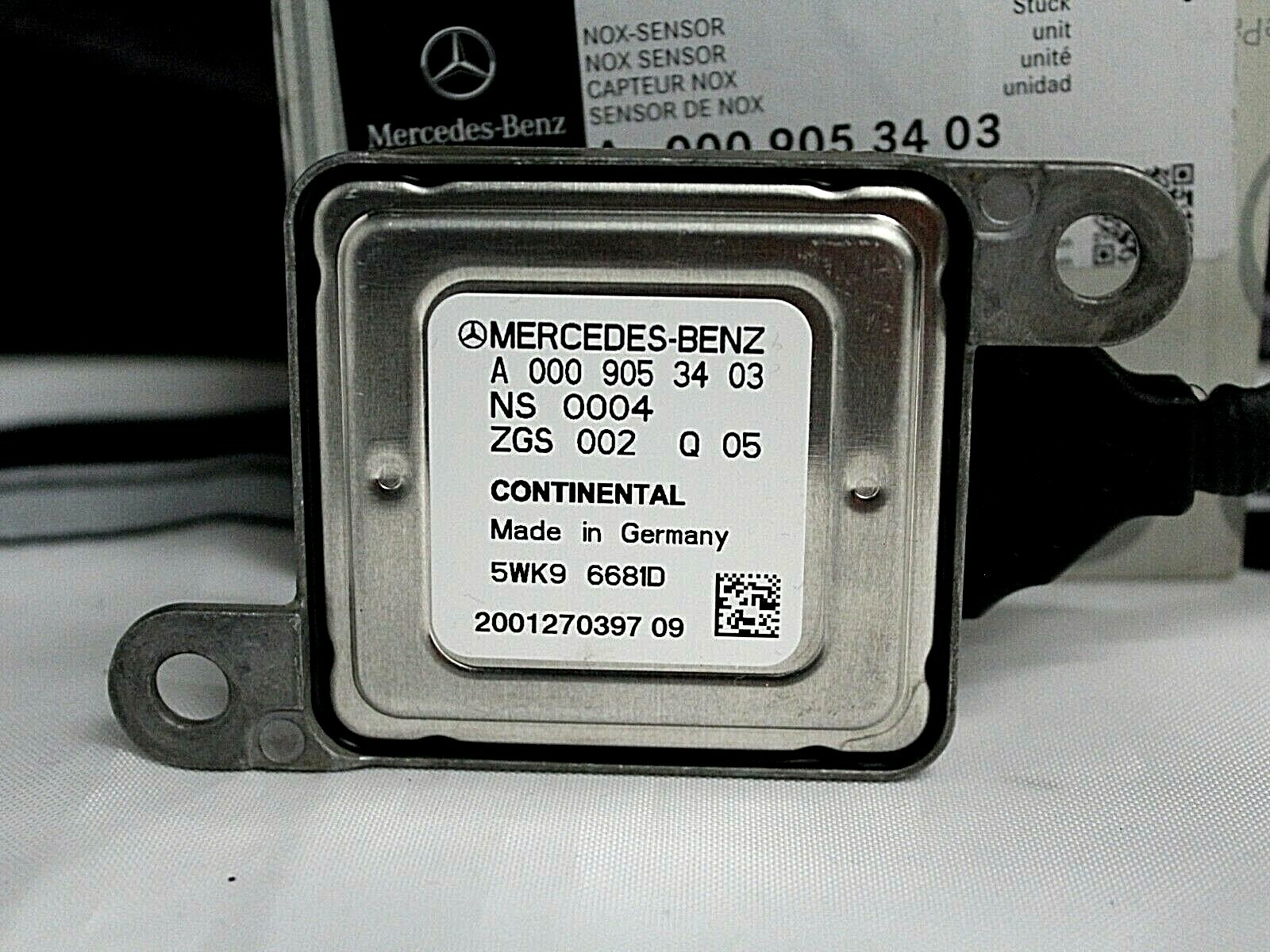 NEW Genuine Mercedes-Benz Diesel Exhaust Downstream NOX Sensor ...