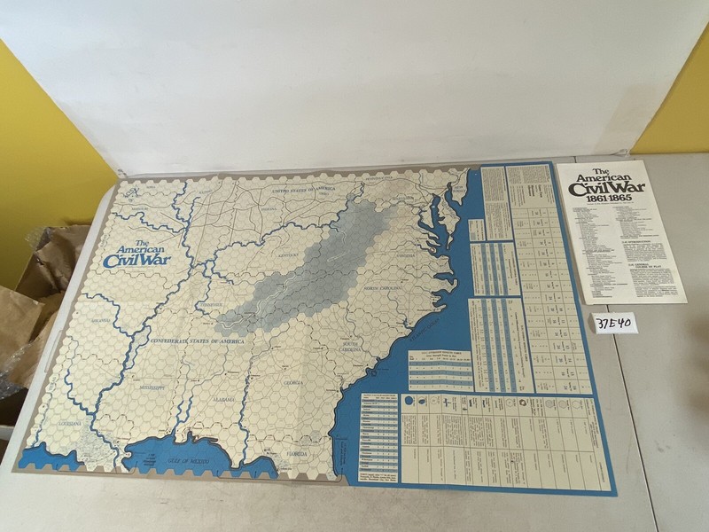 The American Civil War (1974) Board Game – Board Game Guys