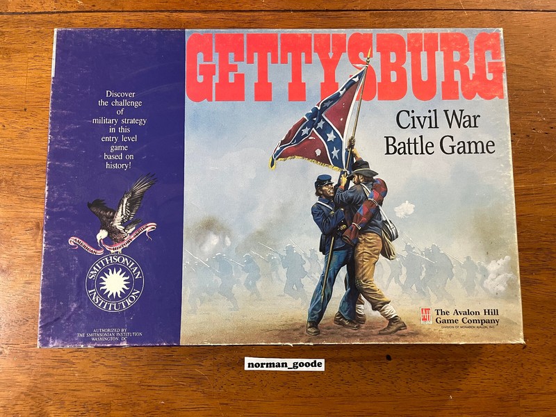 Gettysburg (1958) – Board Game Guys