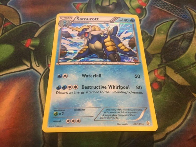 Samurott Pokemon Cards - Find Pokemon Card Pictures With Our Database ...