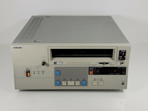 Sony VP-7020 U-Matic Video Cassette Player for ** Parts or Repairs **のeBay公認海外通販｜セカイモン