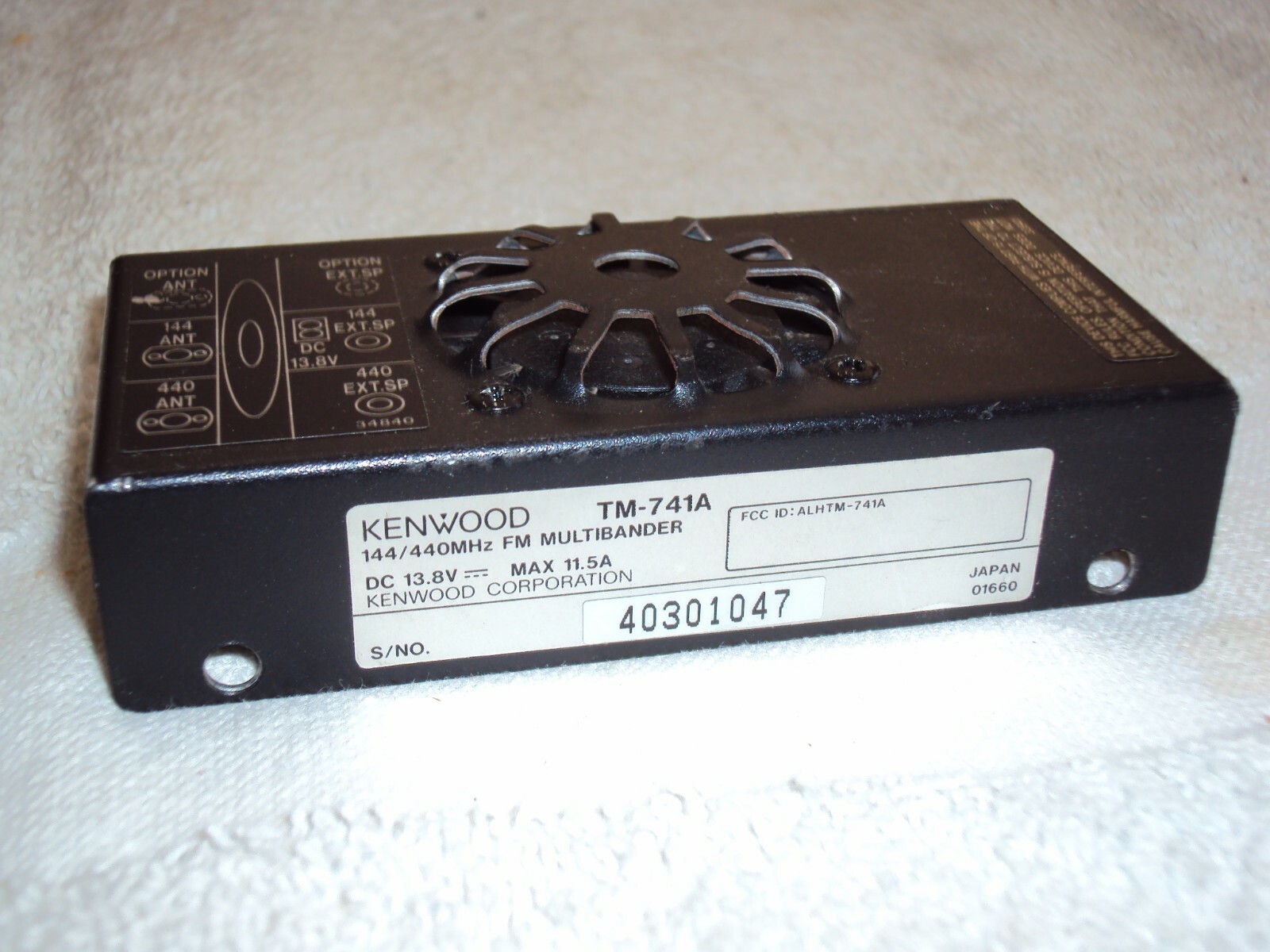 O.E.M. Kenwood TM-741A Fan Assembly - Working PullのeBay公認海外通販｜セカイモン