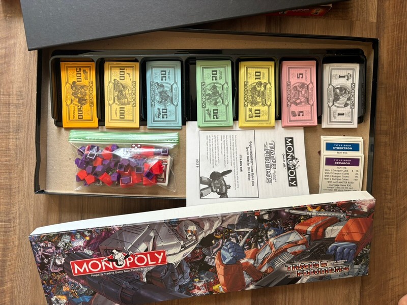 Monopoly: Transformers (2007) Board Game – Board Game Guys