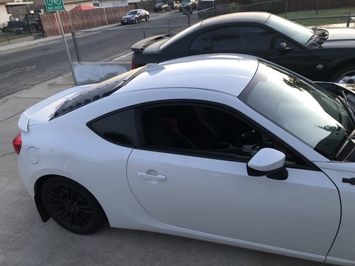 Fits 13-20 Scion FRS/Subaru BRZ/Toyota 86 T Style Rear Window Louver ...