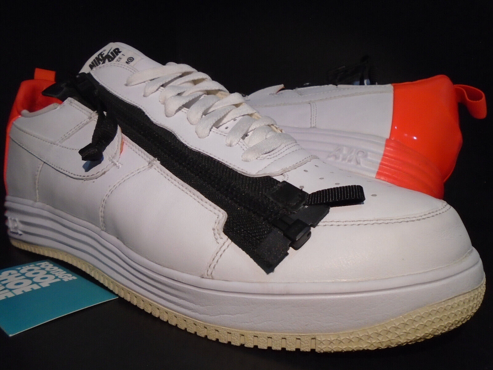 NIKE AIR LUNAR FORCE 1 SP / ACRONYM WHITE BLACK CRIMSON NIKE AIR LUNAR FORCE 1 SP / ACRONYM WHITE BLACK CRIMSON