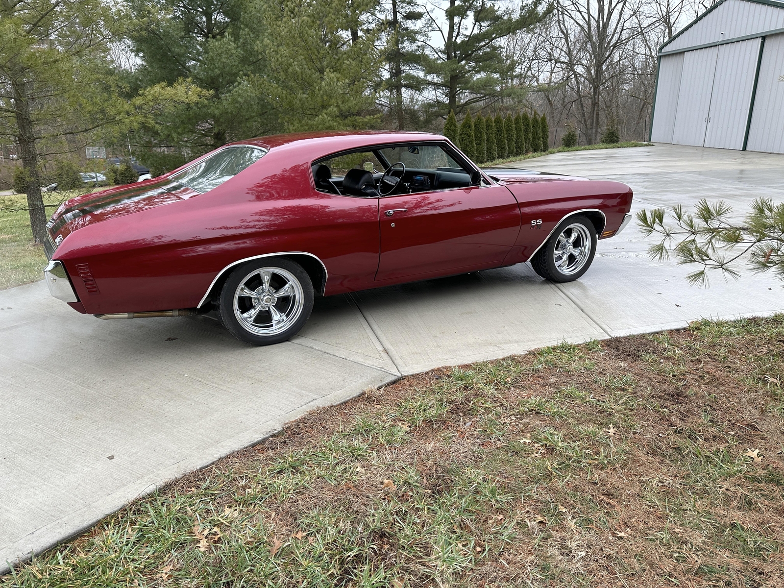 Black Cherry Chevrolet Chevelle Ss Ls6.2 Auto Ac Ps Pdb - Used Chevrolet Chevelle for sale in ...