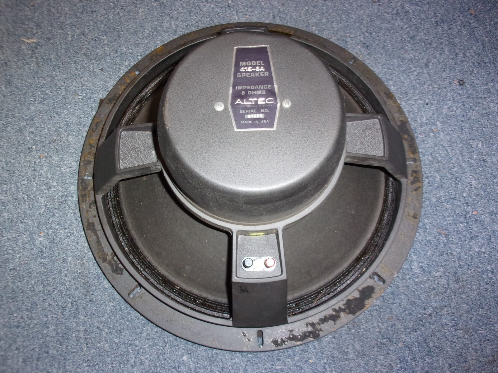 VINTAGE ALTEC LANSING 416-8A 15" SPEAKERのeBay公認海外通販｜セカイモン