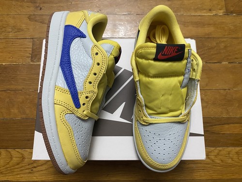 Size 13.5C - Nike Air Jordan 1 x Travis Scott Canary Yellow Size 13.5C - Nike Air Jordan 1 x Travis Scott Canary Yellow