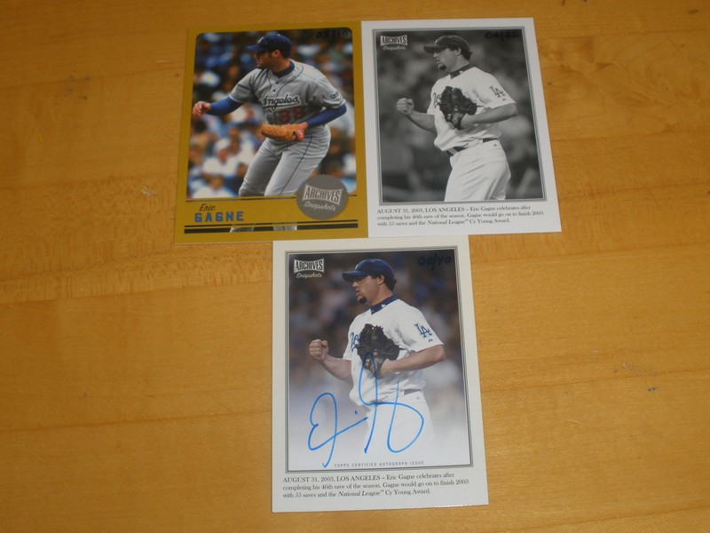 Eric Gagne Baseball Card Database - Newest Products will be shown first ...