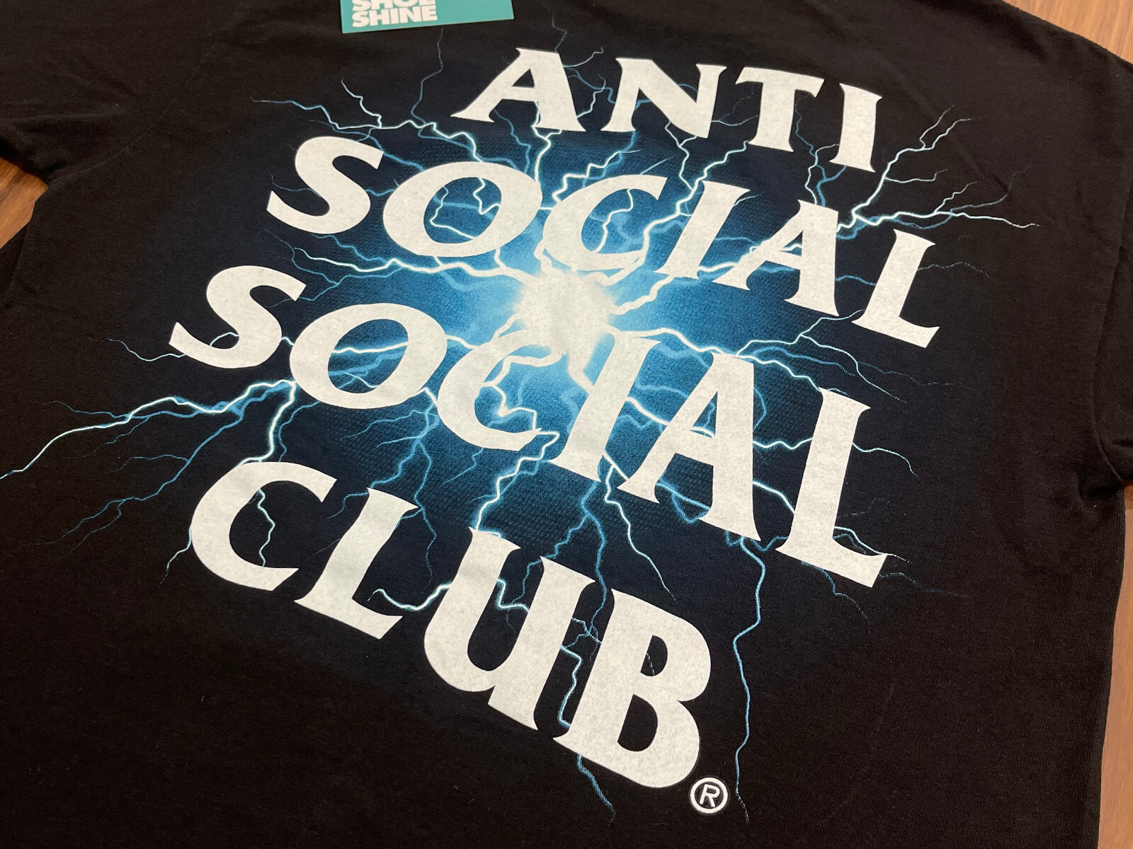 ANTI SOCIAL SOCIAL CLUB ASSC GLOW IN THE DARK PAIN LIGHTNING T SHIRT BLACK M eBay