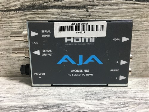 AJA H15 HD-SDI/SDI to HDMI Adapter #N2-21のeBay公認海外通販｜セカイモン