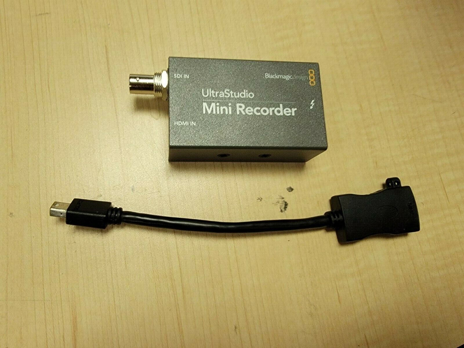 Blackmagic Design UltraStudio Mini Recorder SDI / HDMI Blackmagic Design UltraStudio Mini Recorder SDI / HDMI