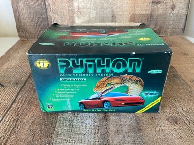 Vintage Python 1500 ESP Auto Security System Car Alarm Remote Start ...
