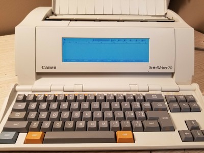 Typewriters & Word Processors - Canon Starwriter