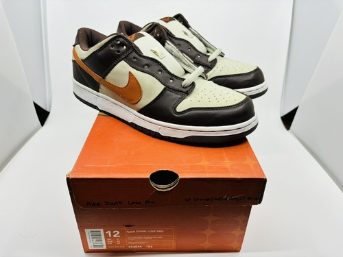 Nike Dunk Low Pro B/2002/Stone/Mesa Orange/Brown DS Size 12 Nike Dunk Low Pro B/2002/Stone/Mesa Orange/Brown DS Size 12