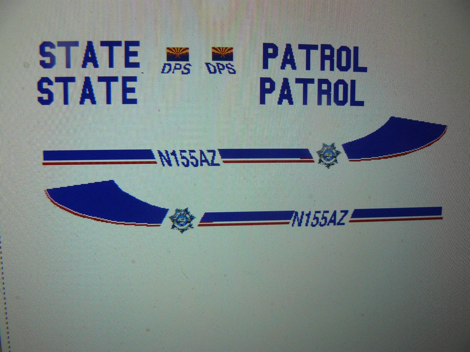 Arizona Highway Patrol (DPS) Airplane Decals 1:72のeBay公認海外通販｜セカイモン