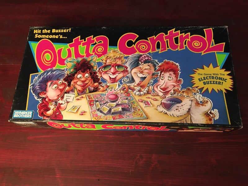 Outta Control (1992) Board Game – Board Game Guys