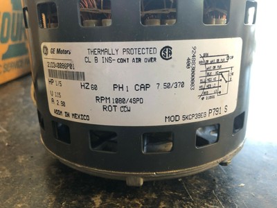 Motors - Ge Condenser