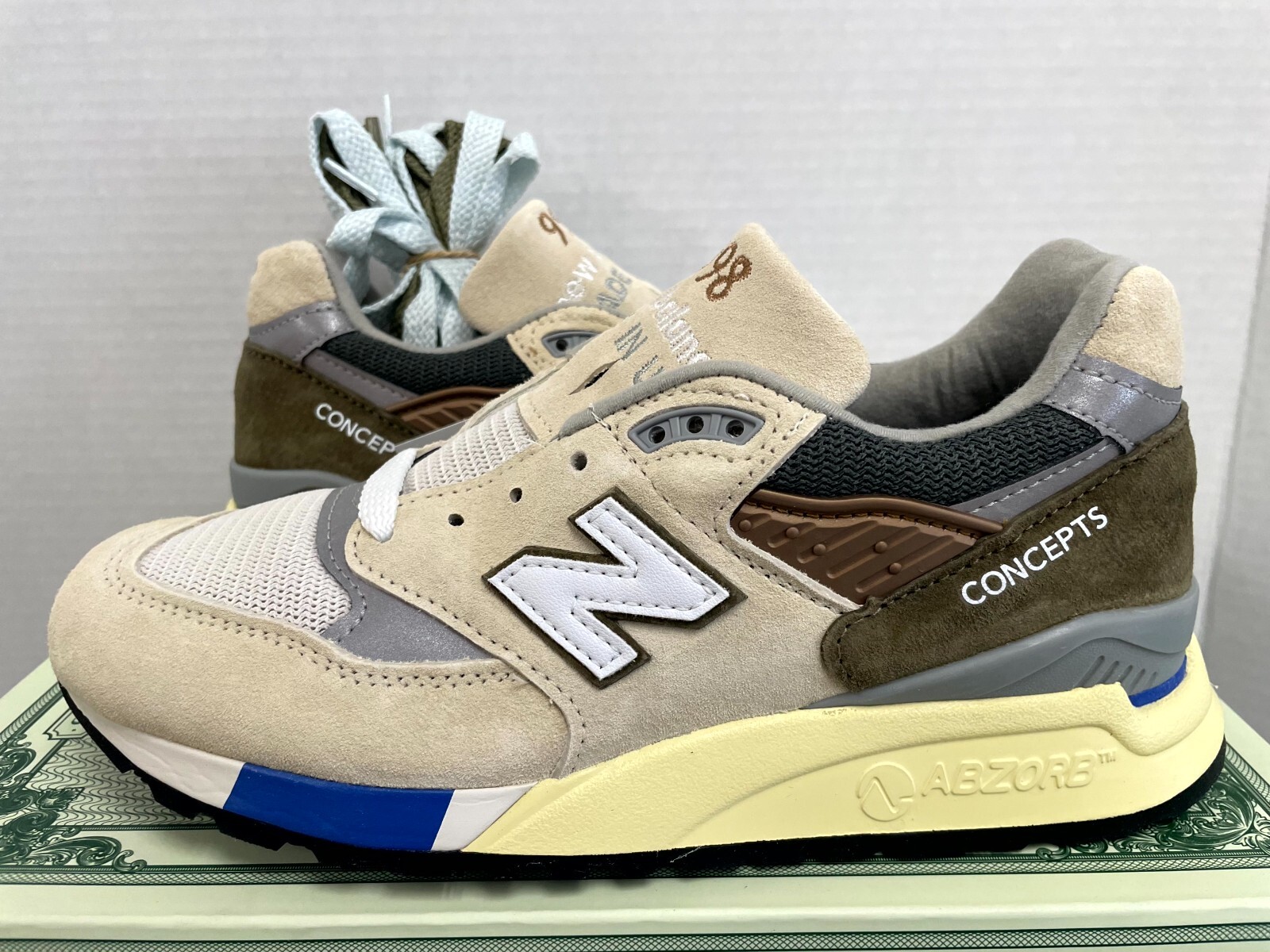 NEW BALANCE X CONCEPTS 998 C NOTE 10TH ANNIVERSARY SZ 7 NEW BALANCE X CONCEPTS 998 C NOTE 10TH ANNIVERSARY SZ 7