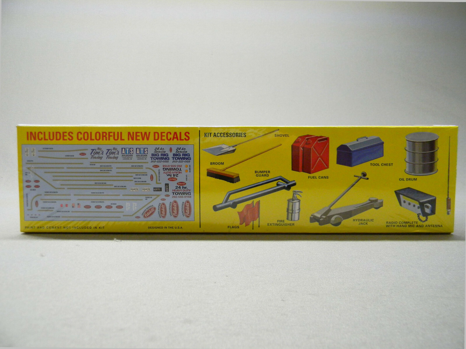 1:25 Scale Skill | Amt Peterbilt 359 Wrecker Tow Truck Plastic Model Kit