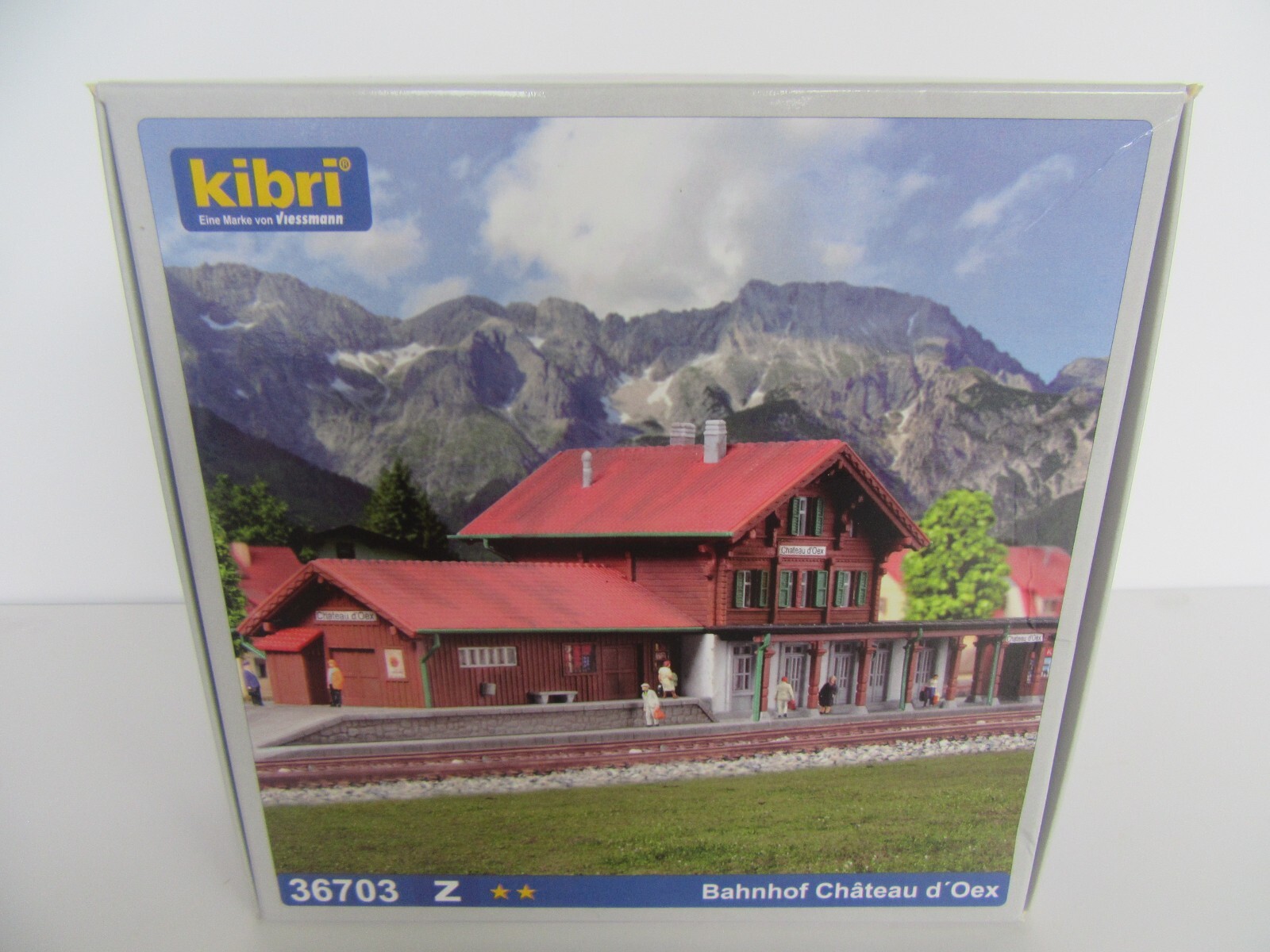 Kibri Alpine Station Bahnhof Chateau d'Oex Model Tra