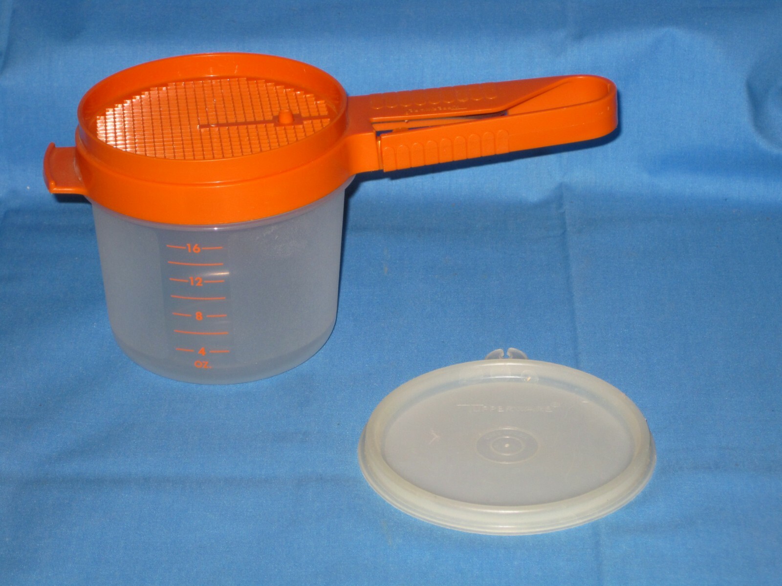 Купить Просеиватели Vtg 3 Piece Tupperware Sift It Orange Flour Sifter ...