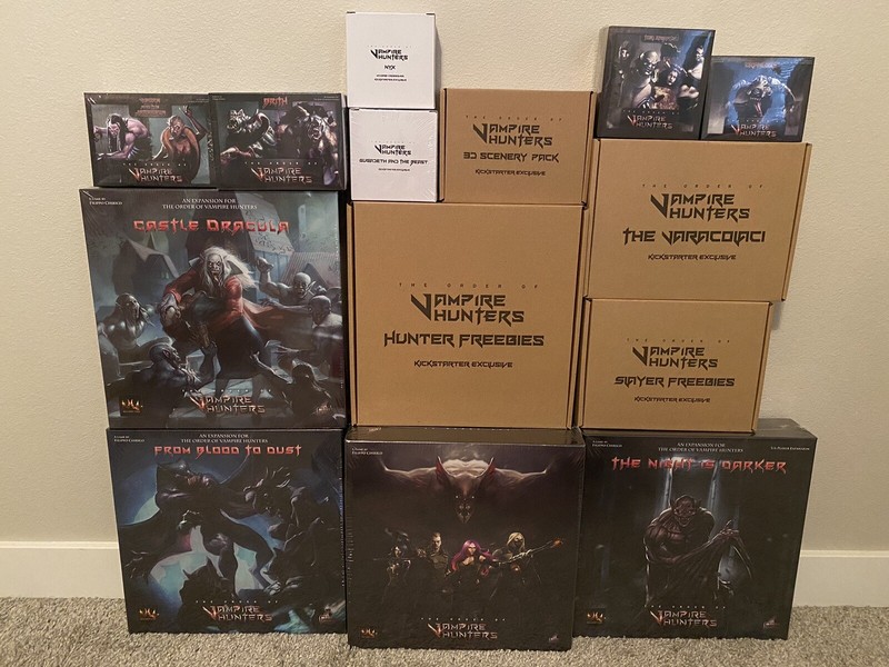 The Order of Vampire Hunters (2018) Board Game – Board Game Guys