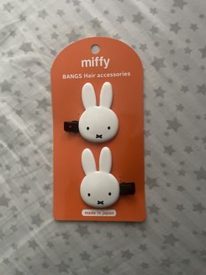 SHOBIDO miffy Die Cut Bangs Clip for All Ears / Black White White2 Gray NEW | eBay