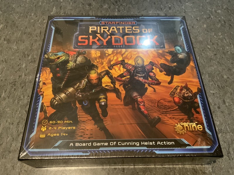 Starfinder: Pirates of Skydock (2022) Board Game – Board Game Guys