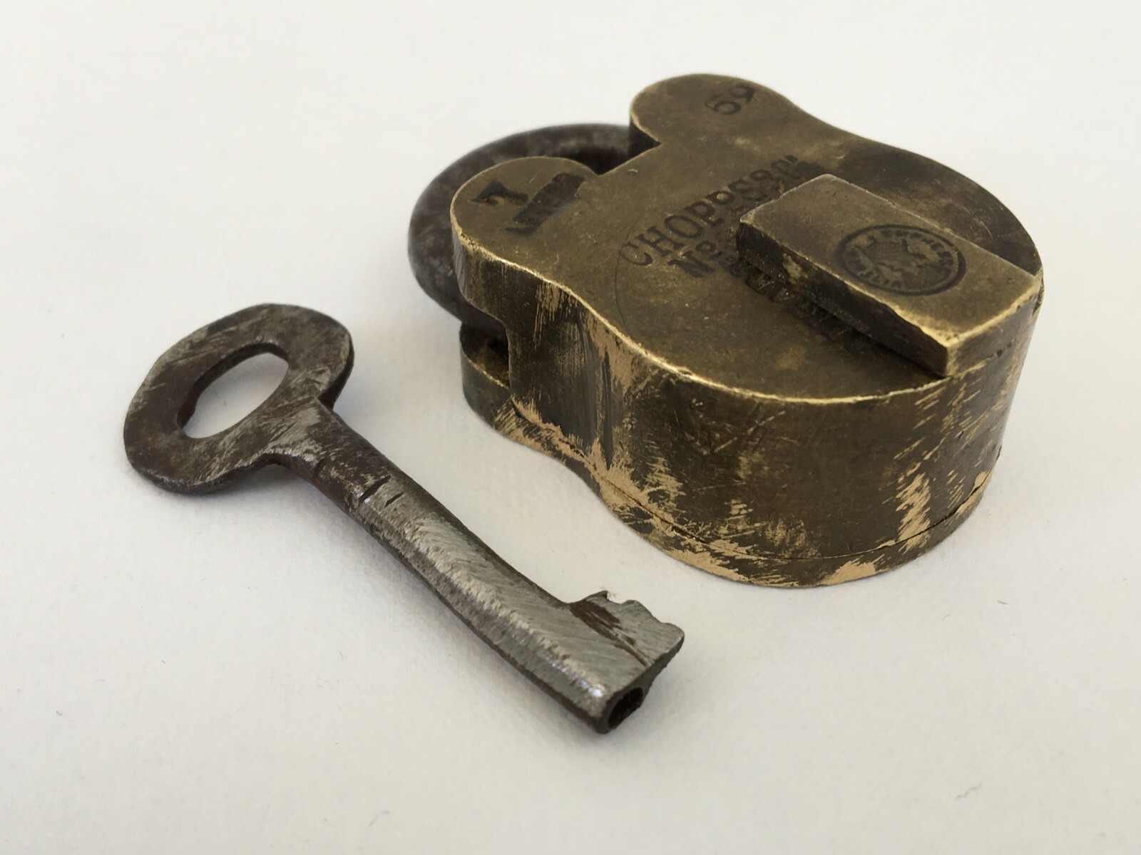 Купить Замки , ключи Lock Vintage Brass padLock Lock With Key Rich ...